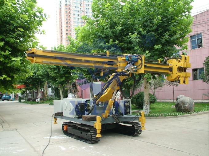 Pneumatic DTH Hard Rock Engineering Construction Drilling Rig Hard Ground