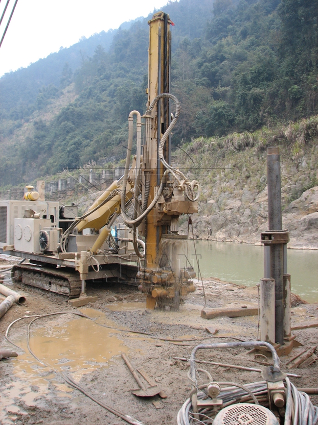 GL-6000S Diesel Power Ground Improvement Construction Drilling Rig