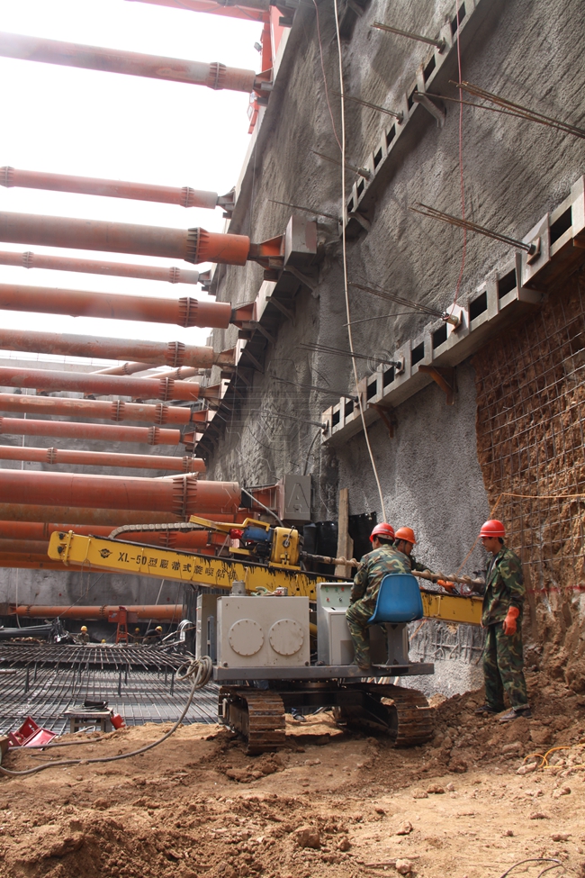 XL-50C Foundation Pit Civil Building Jet Grouting Engineering Drill Rig