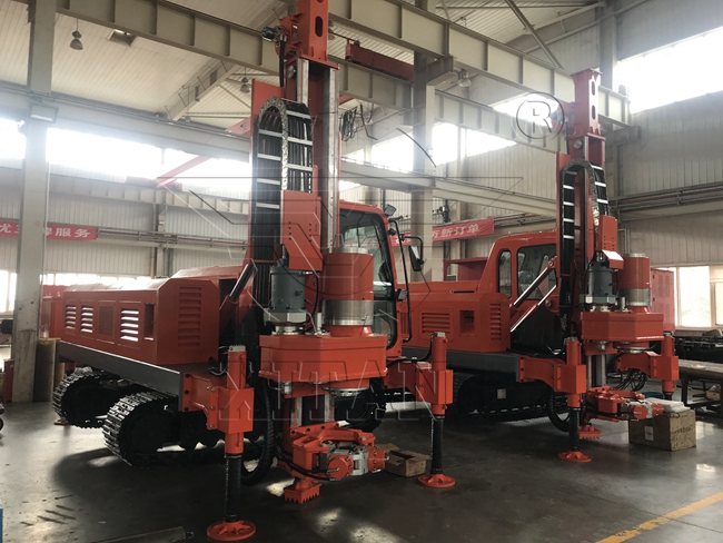 DGZ-150L Crawler High Pressure Ground Jet Grouting Drilling Rig