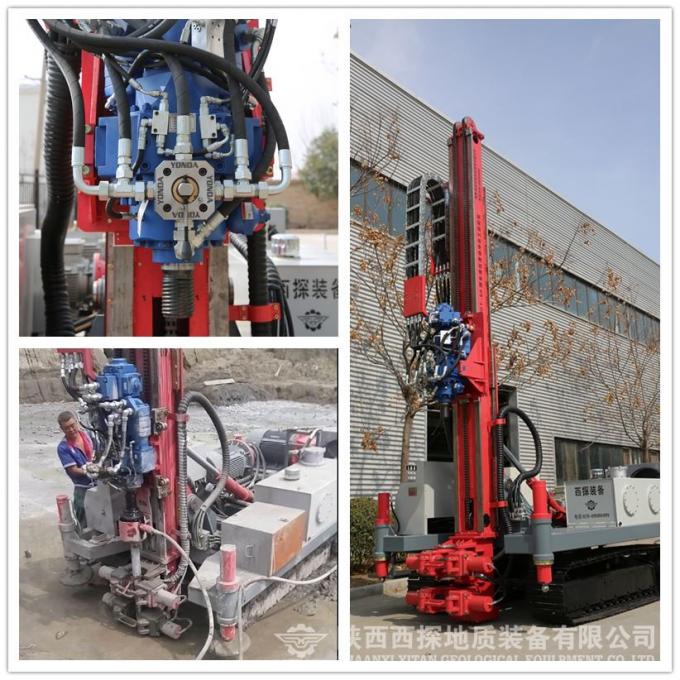 Spin Pile 3400mm Stroke Jet Grouting Drilling Rig 900mm Arm Telescopic