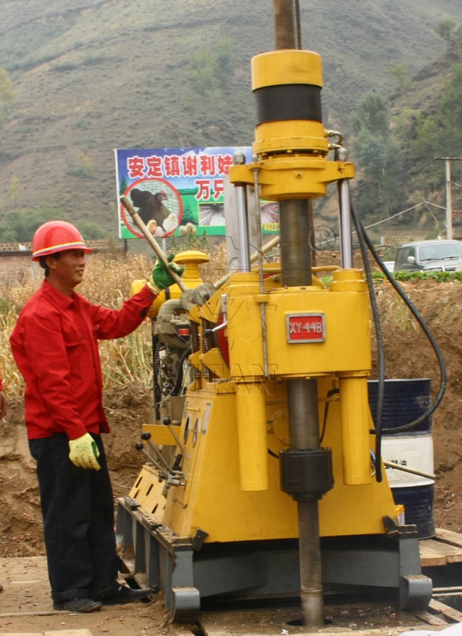 89mm 800m Depth Wireline Core Sample Drill Rig Portable Exploration ...
