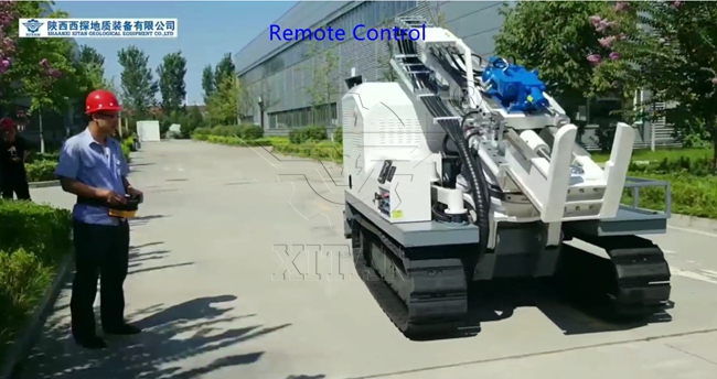 Rotary Drilling Soil Drill Rig for SPT Sampling 160KN Environment Friendly