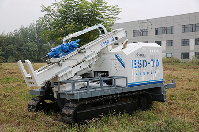Hydraulic Crawler Soil Drilling Rig Rotary Drilling Sampling Soil ...