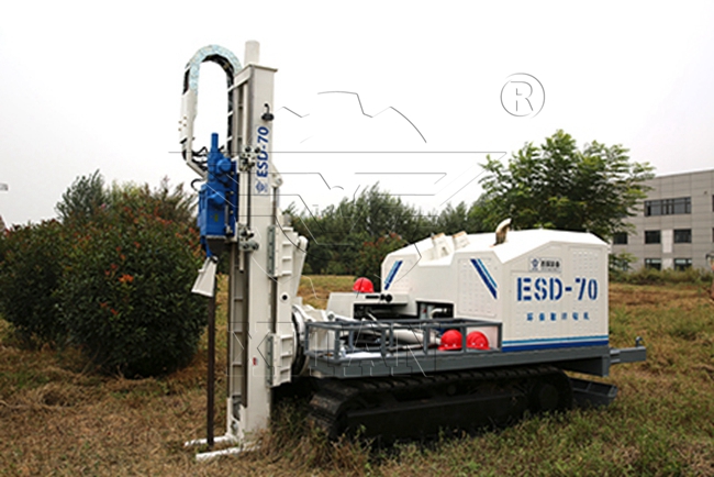 Sampling Machine Soil Drilling Rig Straight Push Or Rotary Drilling