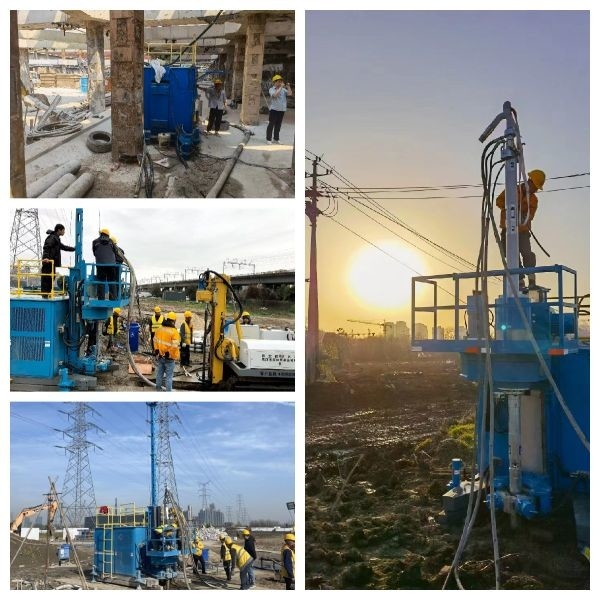 DGZ-150B Stepping Type Multi-pipe Jet Grouting Drilling Rig