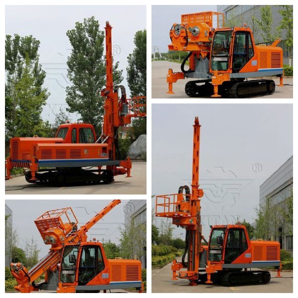 100 m Drilling Depth Low Energy Consumption Jet Grouting Drilling Rig ...