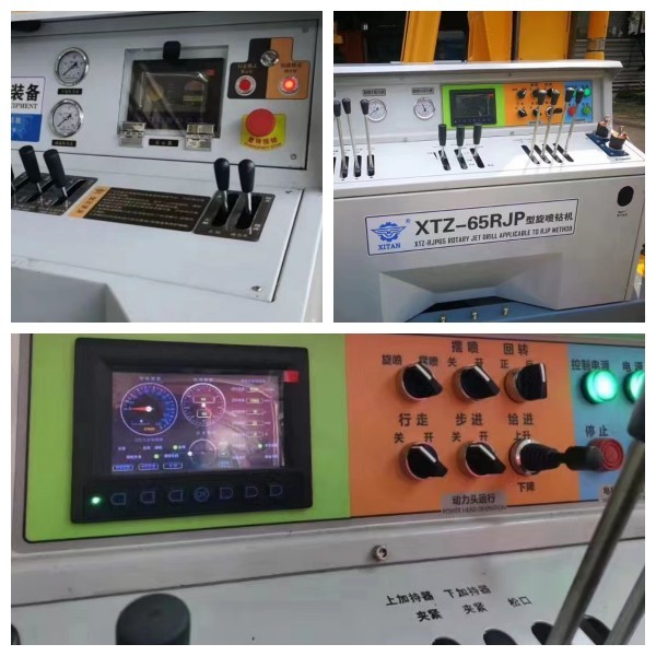 RJP-65 Crawler Type Jet Grouting Drilling Rig