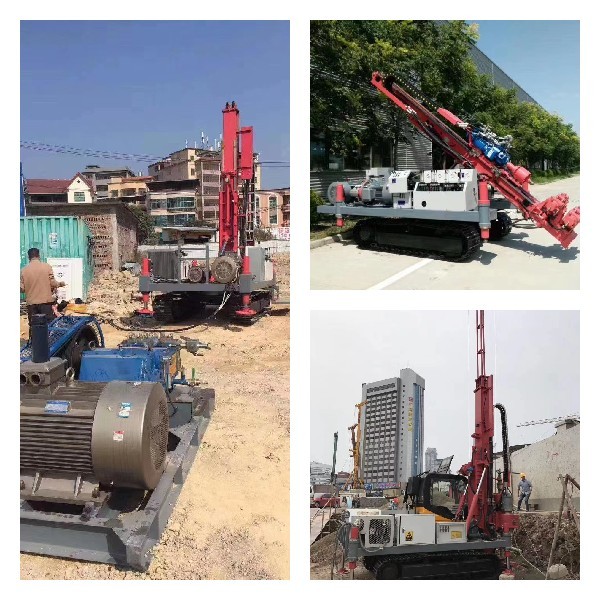 Hydraulic Variable Speed Crawler Type Anchor Drilling Rig for ...