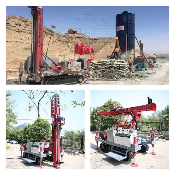 Factory Price Flexible Operation Jet Grouting Drilling Rig for Shallow ...